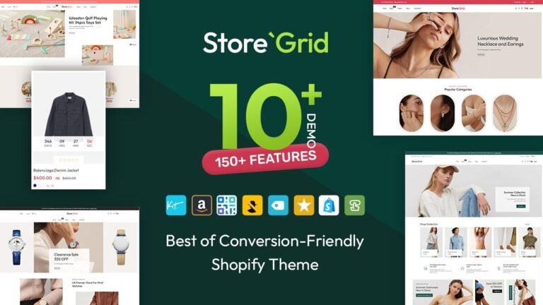 StoreGrid - Fashion & Multipurpose WooCommerce Theme - ThemeRent